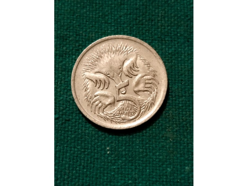 5 centi 1987 australija