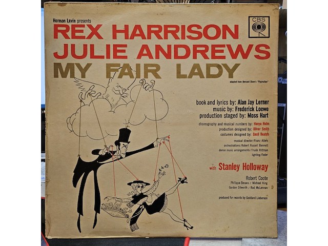 Rex Harrison, Julie Andrews With Stanley Holloway,LP