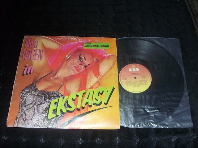 Nina Hagen – In Ekstasy LP Suzy 1985. Vg/ex-