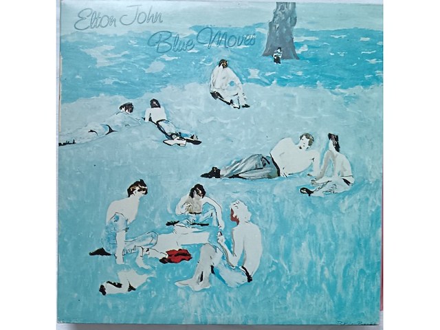 ELTON  JOHN  -  2LP BLUE  MOVES