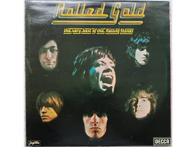 ROLLING  STONES  -  2LP  ROLLED  GOLD