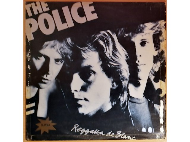 LP POLICE - Reggatta De Blanc (1980) 4. press, VG/VG-