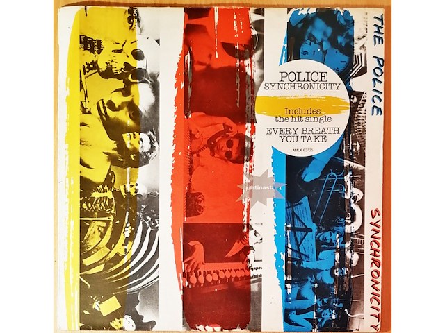 LP POLICE - Synchronicity (1983), platinasta, VG/NM