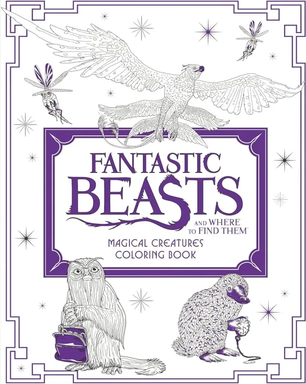 BOJANKA ZA ODRASLE – Fantastic beasts