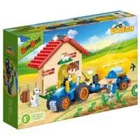 BanBao EcoFarm kocke Traktor sa cisternom 8582