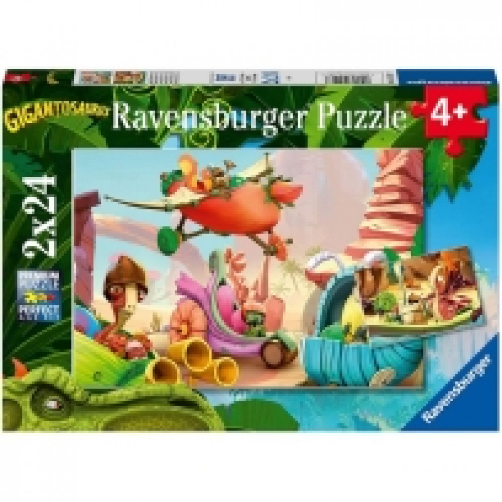 Ravensburger puzzle (slagalice) - Družina malih dinosaurusa RA05126