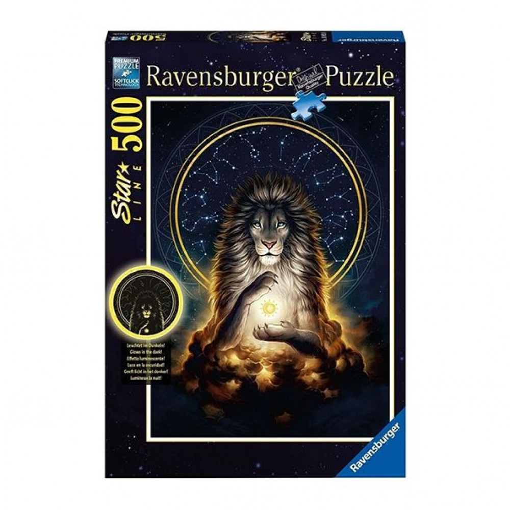 RAVENSBURGER Puzzle (slagalice) – Svetlosni lav RA16992