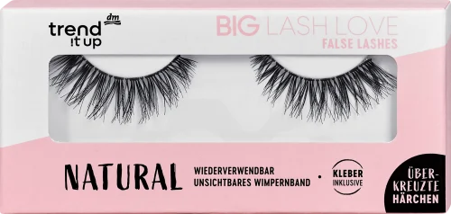 trend !t up
Big Lash Love veštačke trepavice – Natural, 1 kom