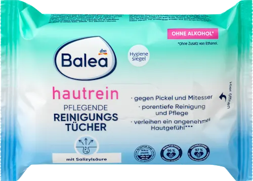 Balea
Hautrein vlažne maramice za čišćenje lica, 25 kom