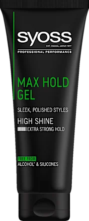 syoss
MAX HOLD GEL - gel za kosu, 250 ml
