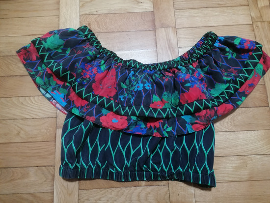 Kenzo x H&M cvetni top