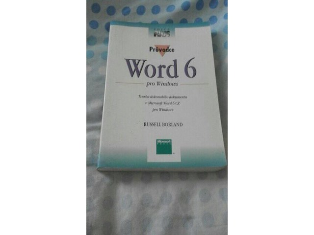 Word 6 pro Windows- knjiga na ceskom jeziku