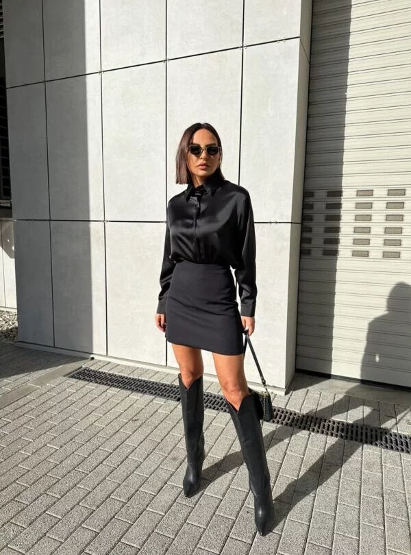 AMANDA BLACK mini suknja