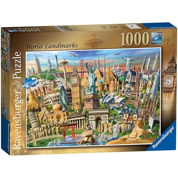 Ravensburger puzzle – Svetske znamenitosti - 1000 delova