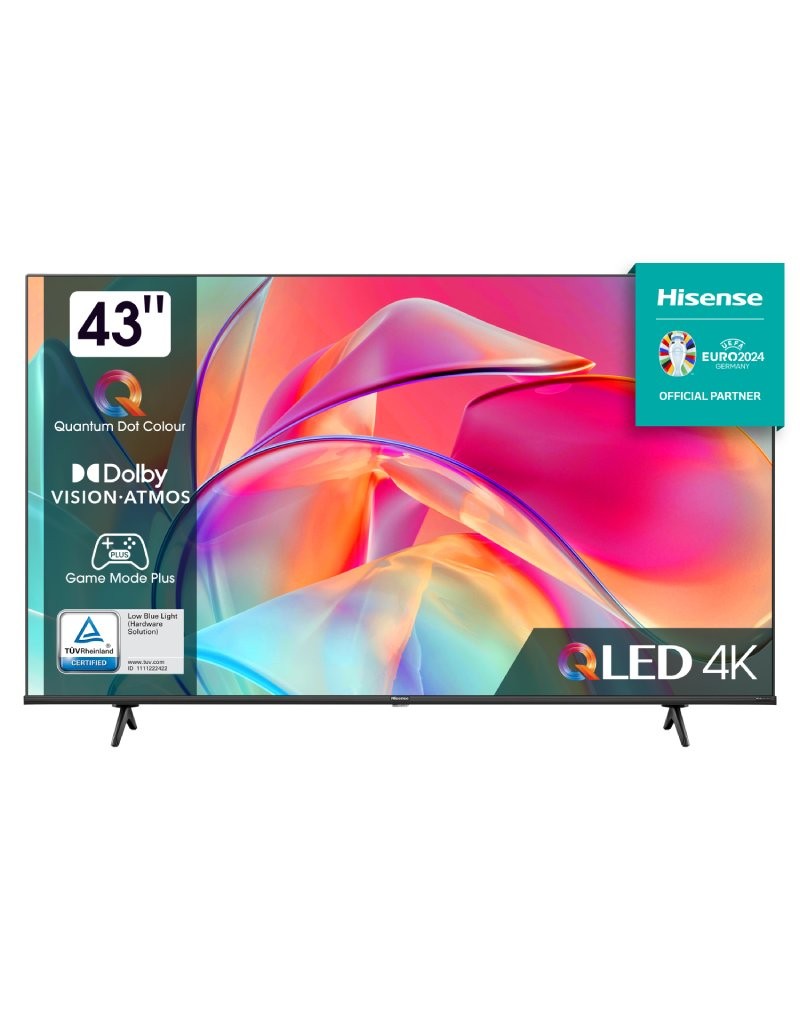 HISENSE 43" 43E7KQ QLED 4K UHD Smart TV