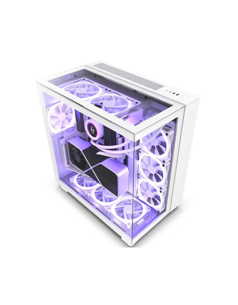 NZXT H9 Elite Gaming kućište (CM-H91EW-01) belo