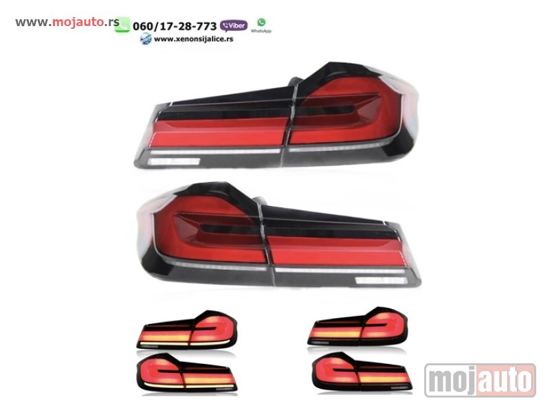 Led stop svetla bmw 5 f10 set