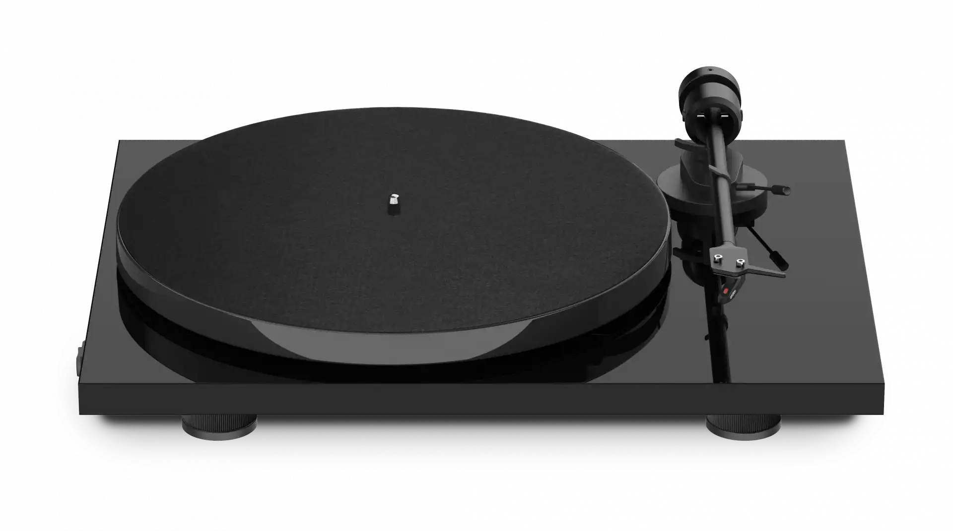 PRO-JECT E1 High Gloss Black OM5e Gramofon