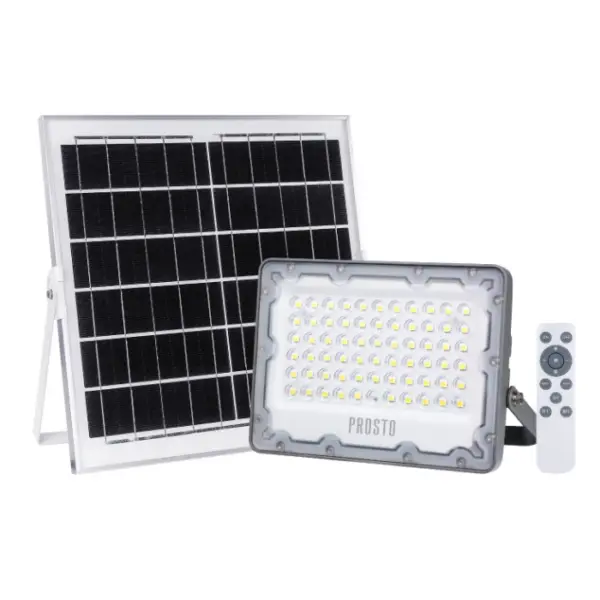 PROSTO Solarni LED reflektor LRFS-1075/GR