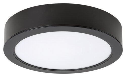 Shaun nadgradni LED panel crni okrugli 4000K 12W 14,5cm