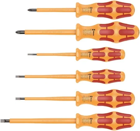 Wera premium Kraftform 1060 i/1065 i/6 VDE izolovani set odvijača, 05051576001, 6 delova ( WERA 051576 )