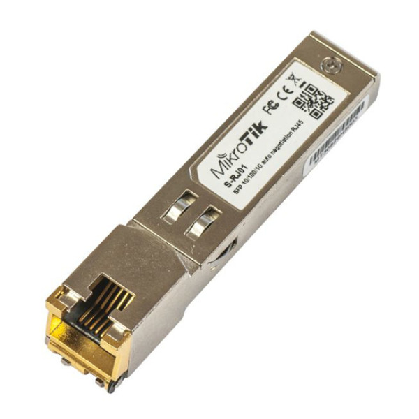 MikroTik S-RJ01 SFP 10/100/1G to RJ45