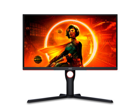 AOC BK 24.5"/VA/1920x1080/240Hz/1ms GtG/HDMIx2,DP/Freesync/Pivot,visina/crna monitor ( 25G3ZM/BK )