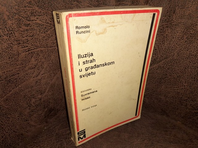 Iluzija i strah u građanskom svijetu, Romolo Runcini