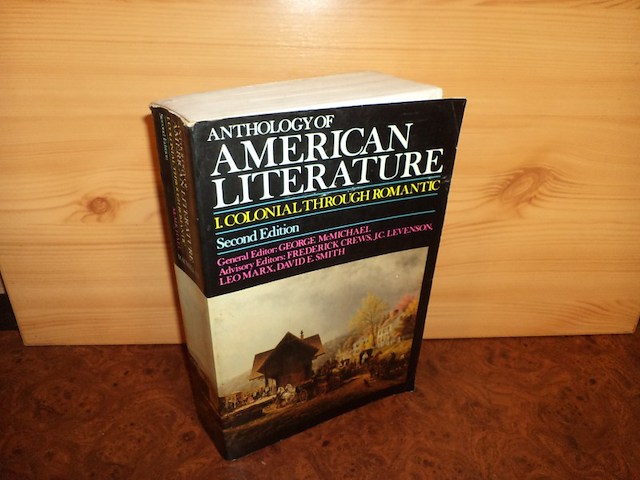 Anthology of American literature / Colonial trough Roma