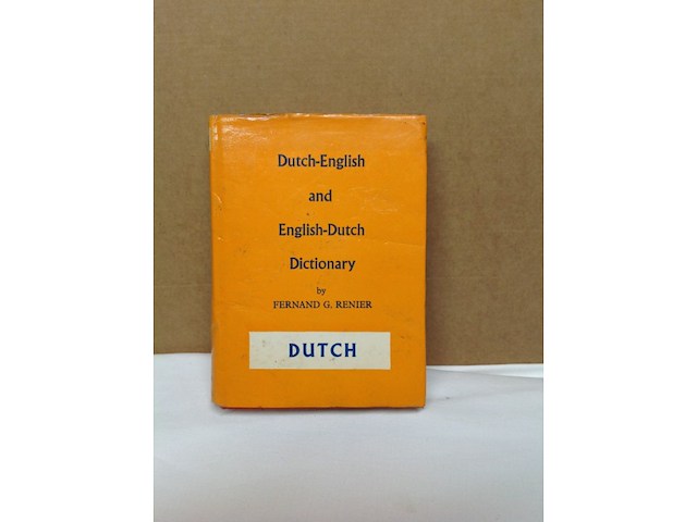 Holandsko-Engleski i Engleski-Holandski rečnik.Najbolji