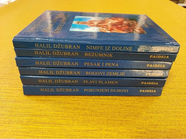 Halil Džubran  Sabrana dela  1 - 6