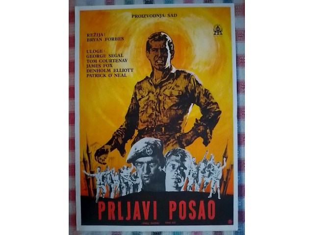 plakat PRLJAVI POSAO aka KRALJ PACOVA