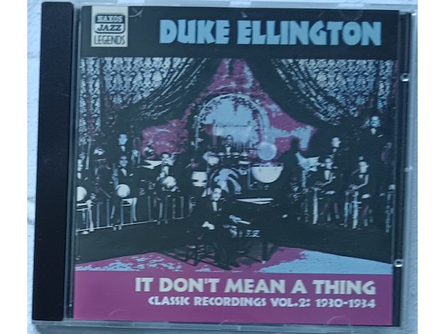 DUKE  ELLINGTON  -  It don`t mean a thing Vol.2