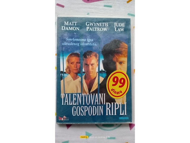 DVD STRANI FILM - TALENTOVANI GOSPODIN RIPLI