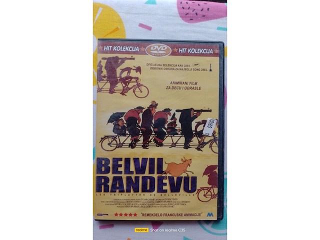 DVD CRTANI FILM - BELVIL RANDEVU