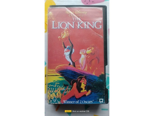 VHS CRTANI FILM - KRALJ LAVOVA LION KING