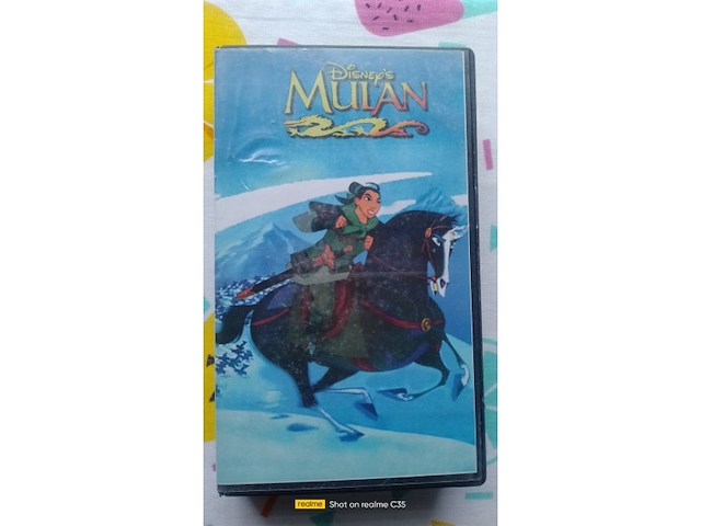 VHS CRTANI FILM - MULAN