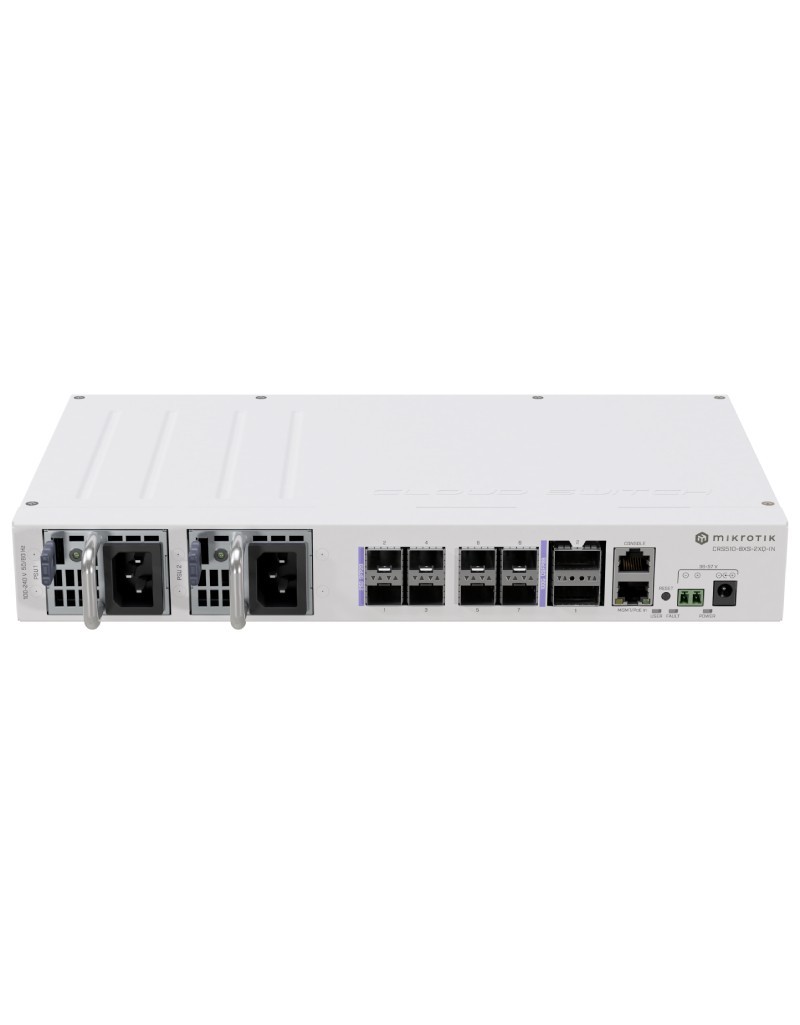 MIKROTIK (CRS510-8XS-2XQ-IN) Cloud Router Switch