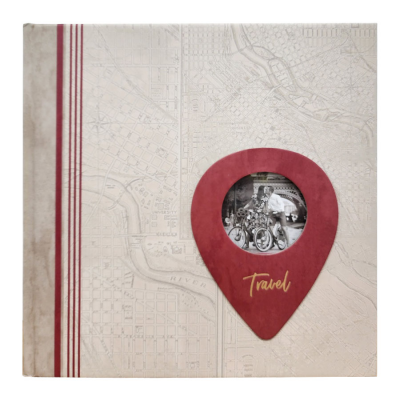 ALBUM 10X15/200 RED PIN