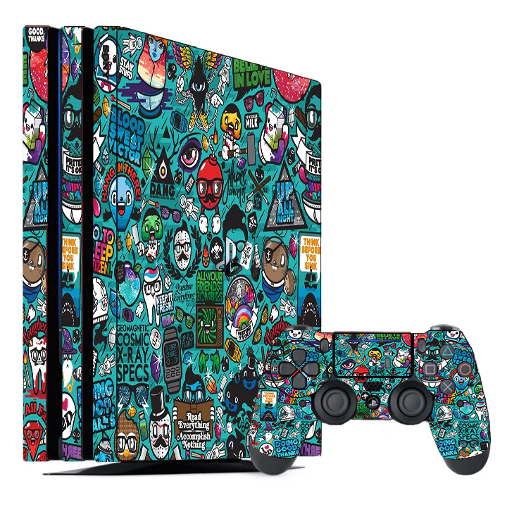 Sticker Combo Playstation 4