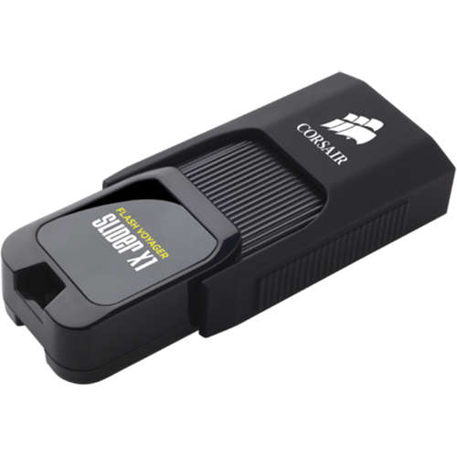 Corsair Flash Voyager Slider X1 USB 3.0 64GB USB Flash Drive | CMFSL3X1-64GB