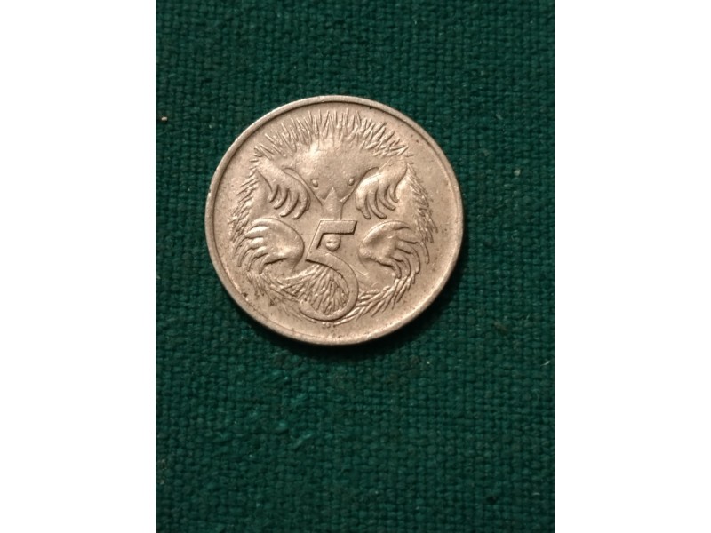 5 centi 1981 australija