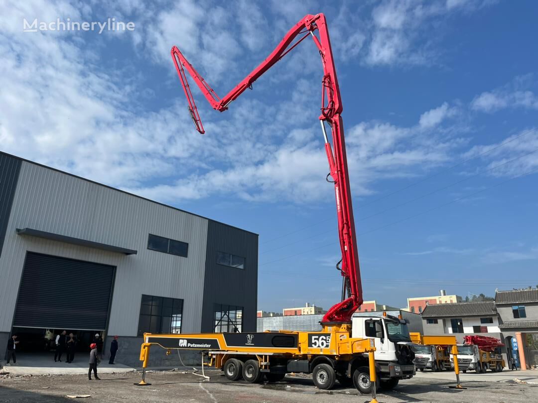 Putzmeister M56.5 na šasiji Mercedes-Benz Actros 4141 pumpa za beton