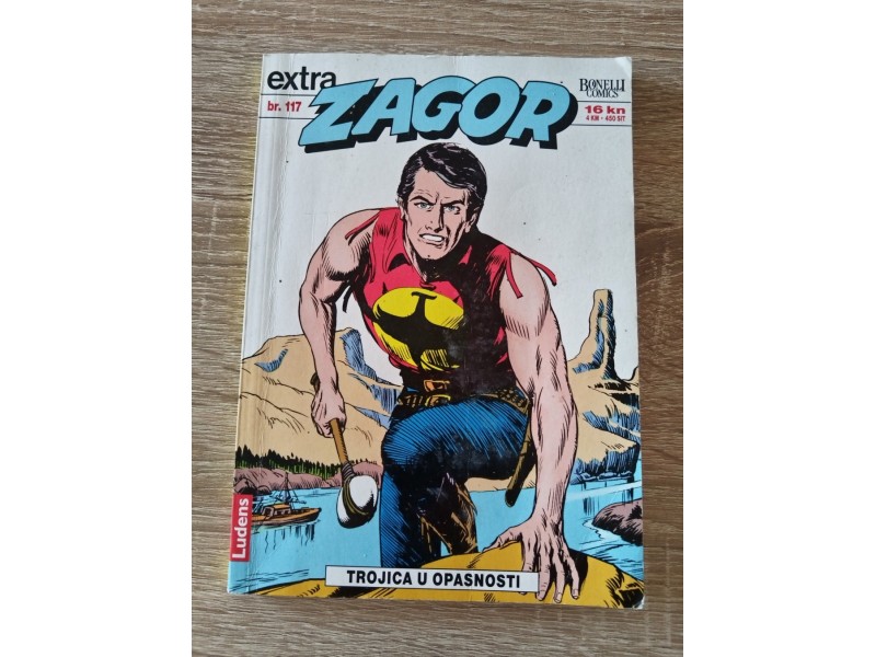 Zagor - Trojica u opasnosti - broj 117