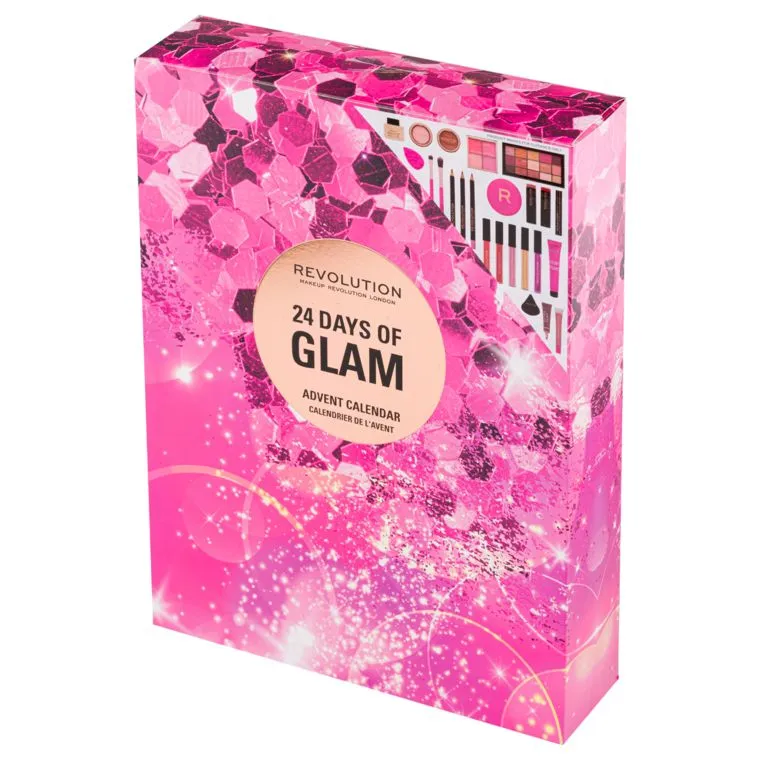 Set za šminkanje MAKEUP REVOLUTION 24 Days of Glam Advent Calendar