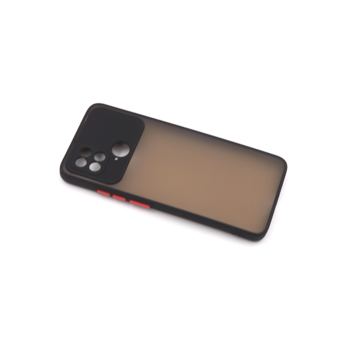 TPU BORDER za Poco C40 (crna)