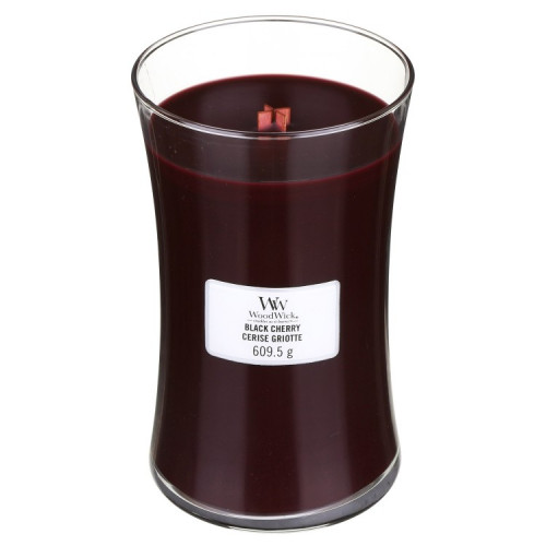 Black Cherry - L WoodWick Mirisna sveća (maraskino trešnja, šećerna trska)