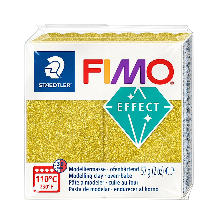 FIMO EFFECT Glitter gold