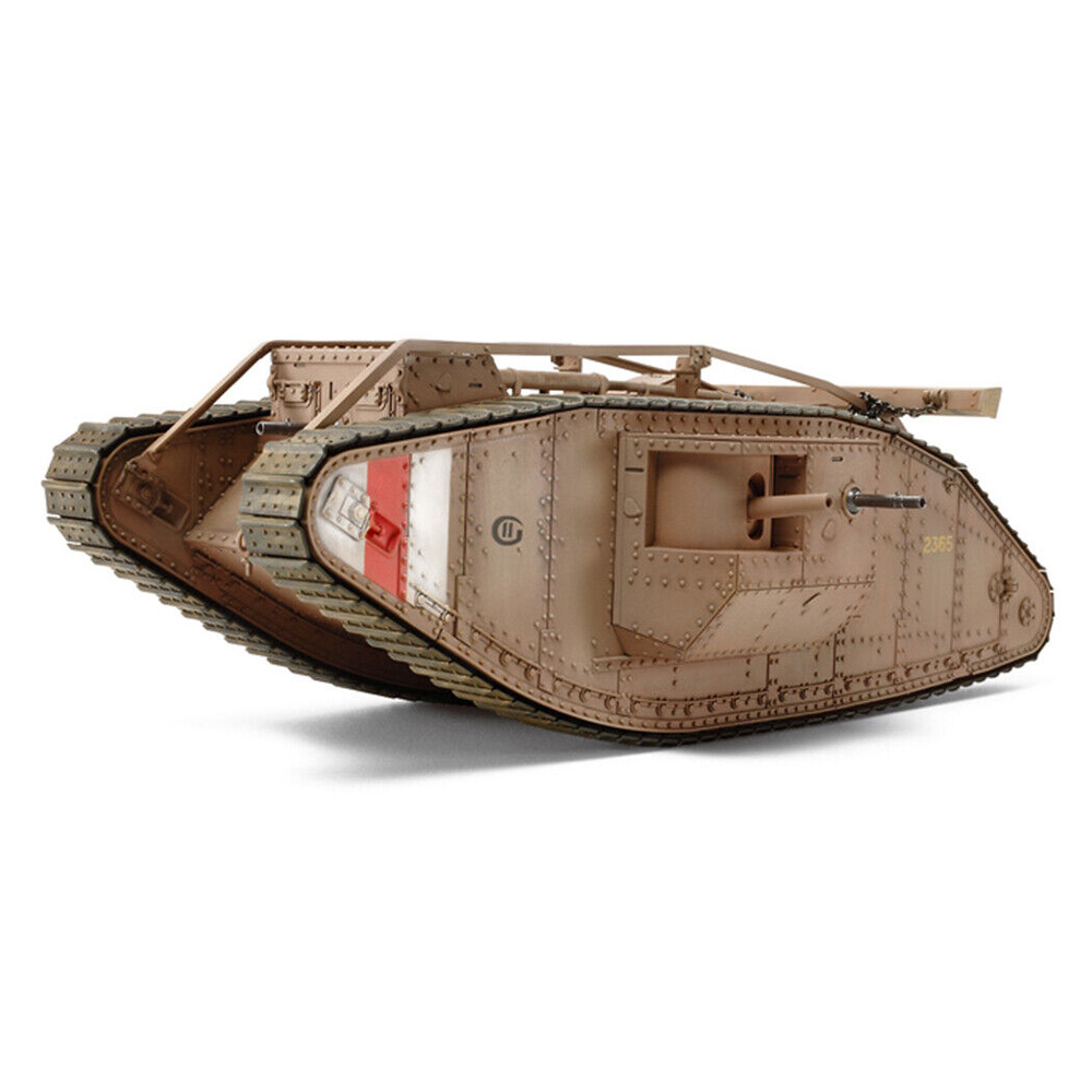 1:35 WWI British Tank Mk. IV Male (Single Motor + Figures)