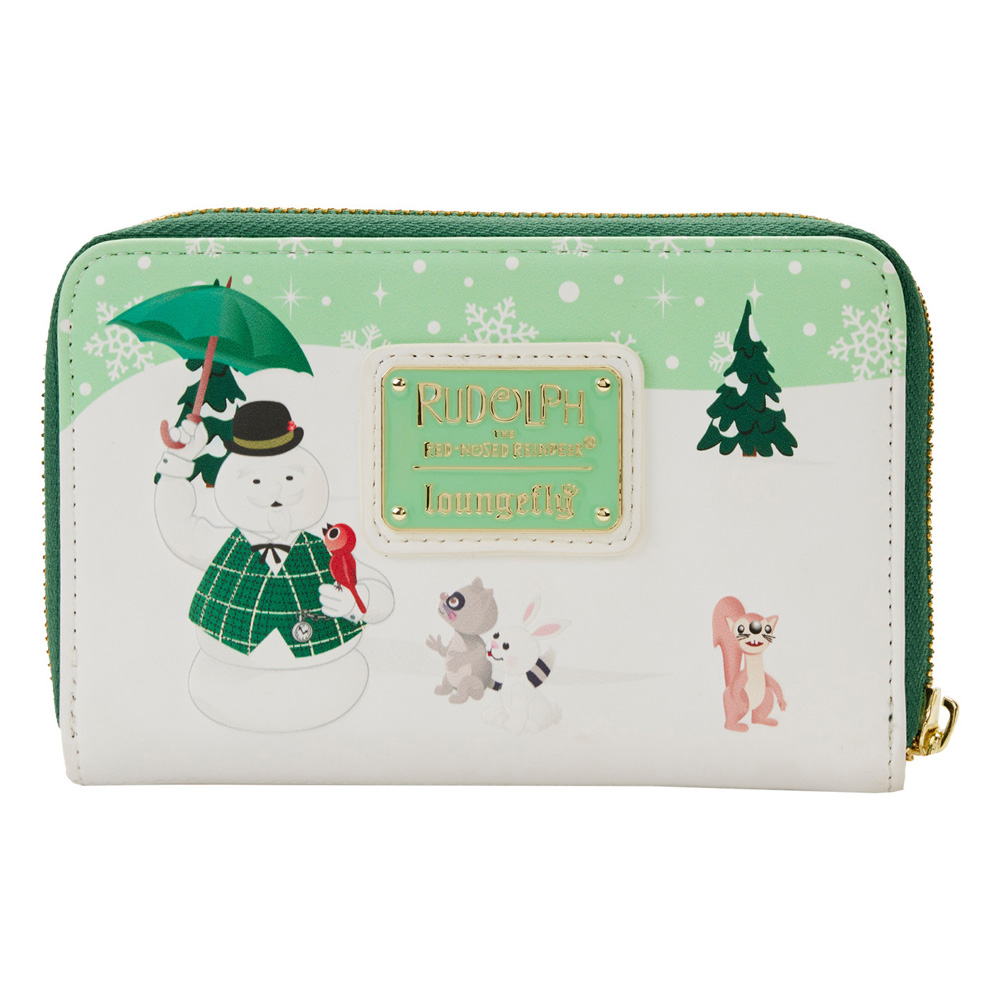 Rudolph Merry Couple Zip Around Wallet